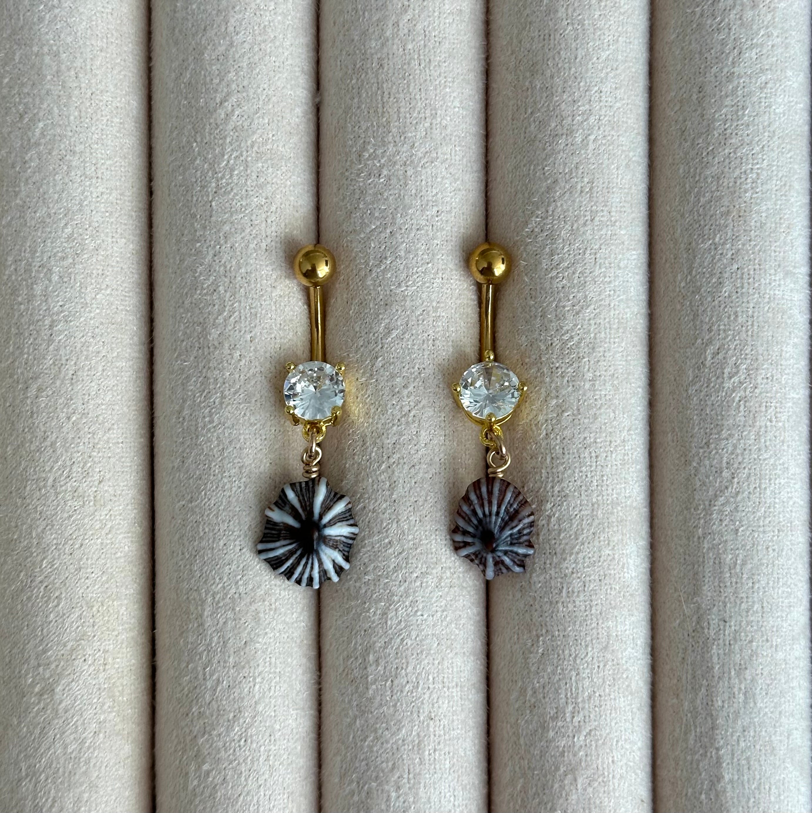 Opihi Dangle Piko Ring – Ocean Creations